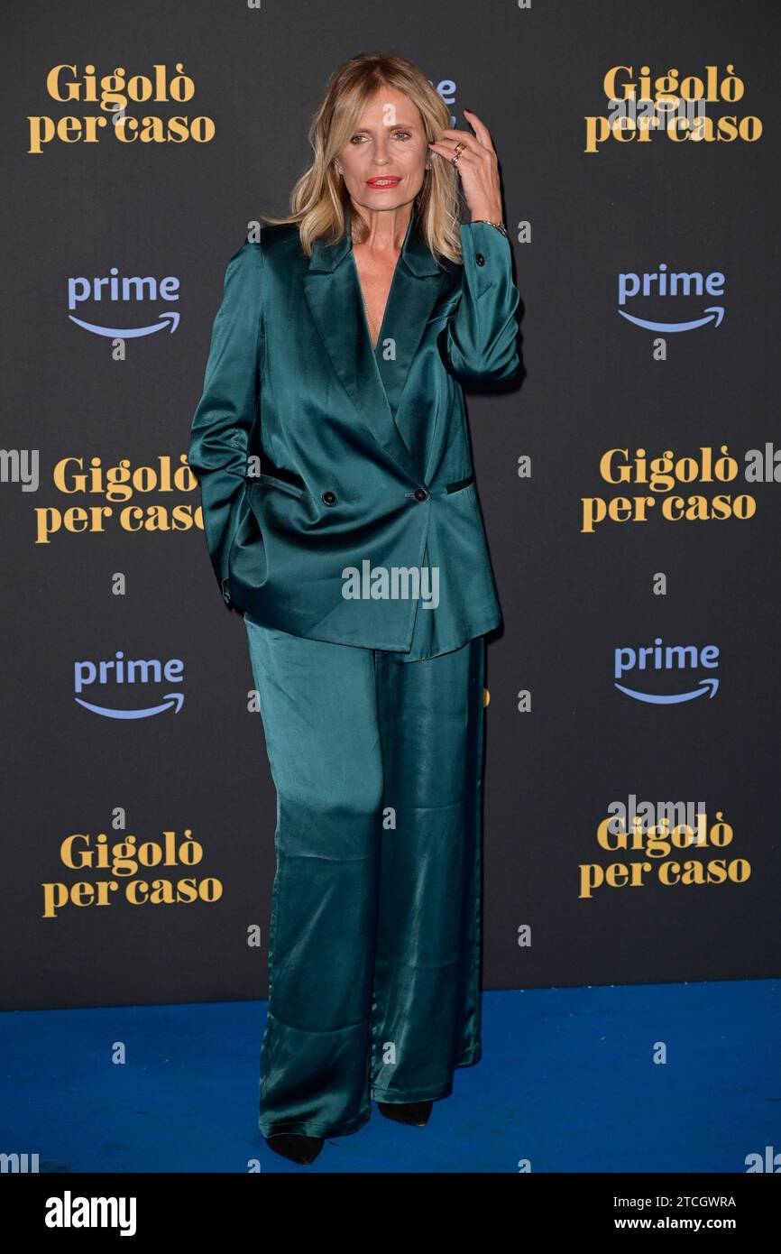 Rome, Italy. 12th Dec, 2023. Isabella Ferrari attends the blu carpet of ...