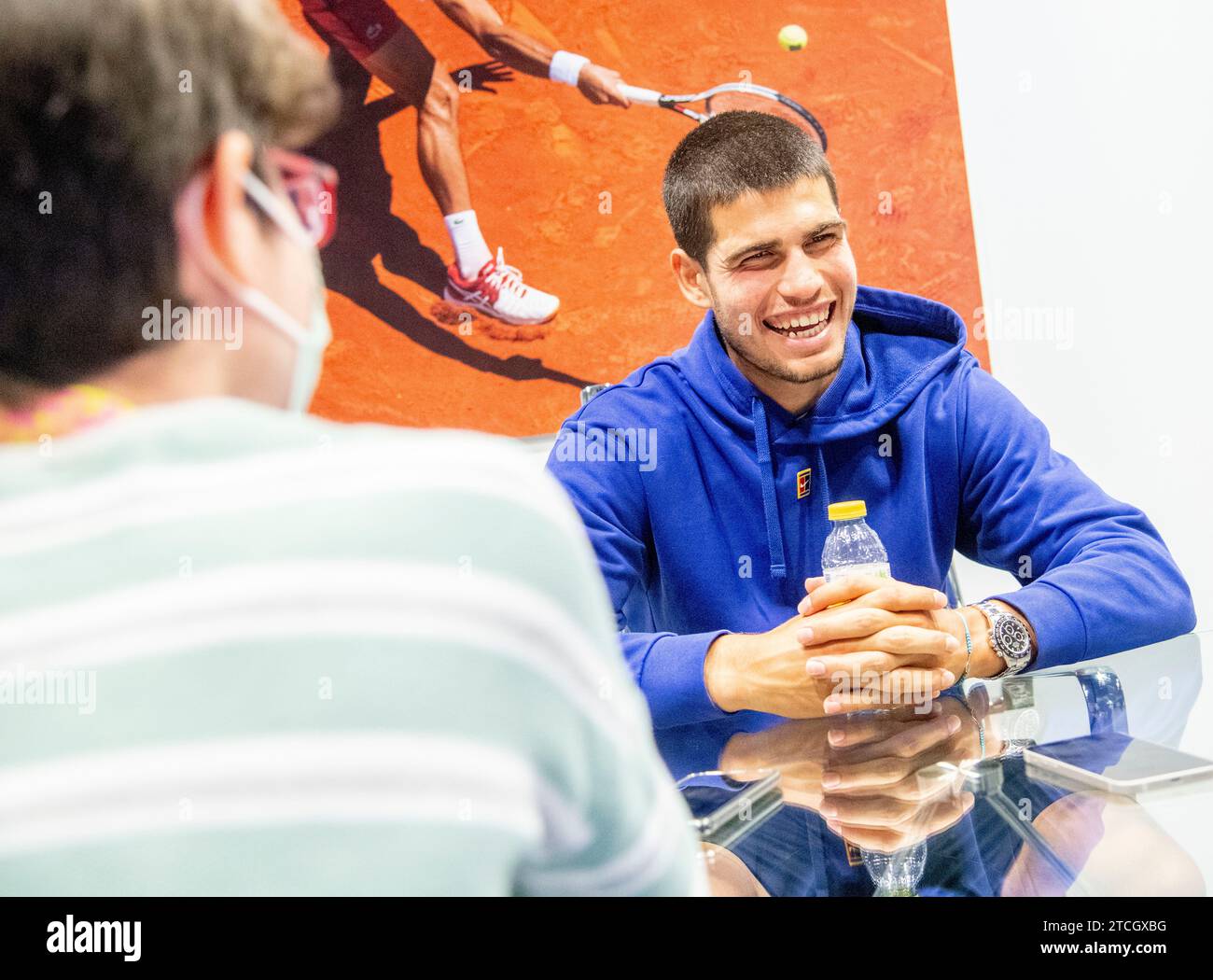 Madrid, 05/08/2022. Magic Box. Mutua Madrid Open. Atp. Interview and ...