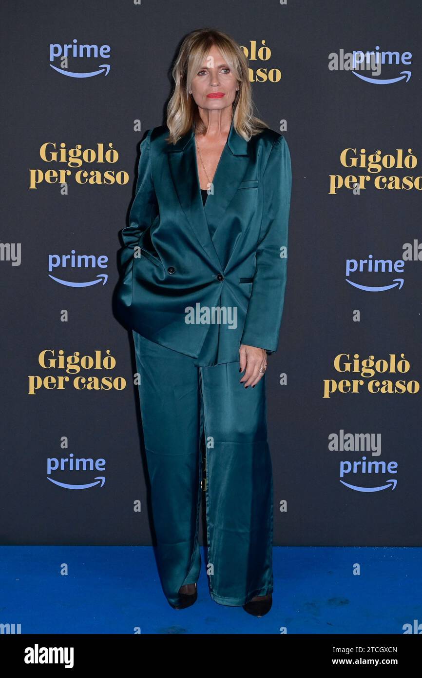 Rome, Italy. 12th Dec, 2023. Isabella Ferrari attends the blu carpet of ...