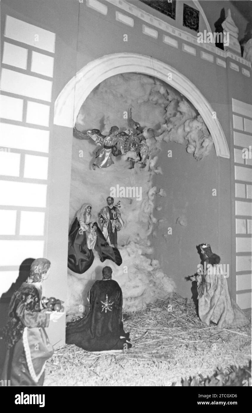 12/24/1992. Nativity scenes. Credit: Album / Archivo ABC / Díaz Japón ...