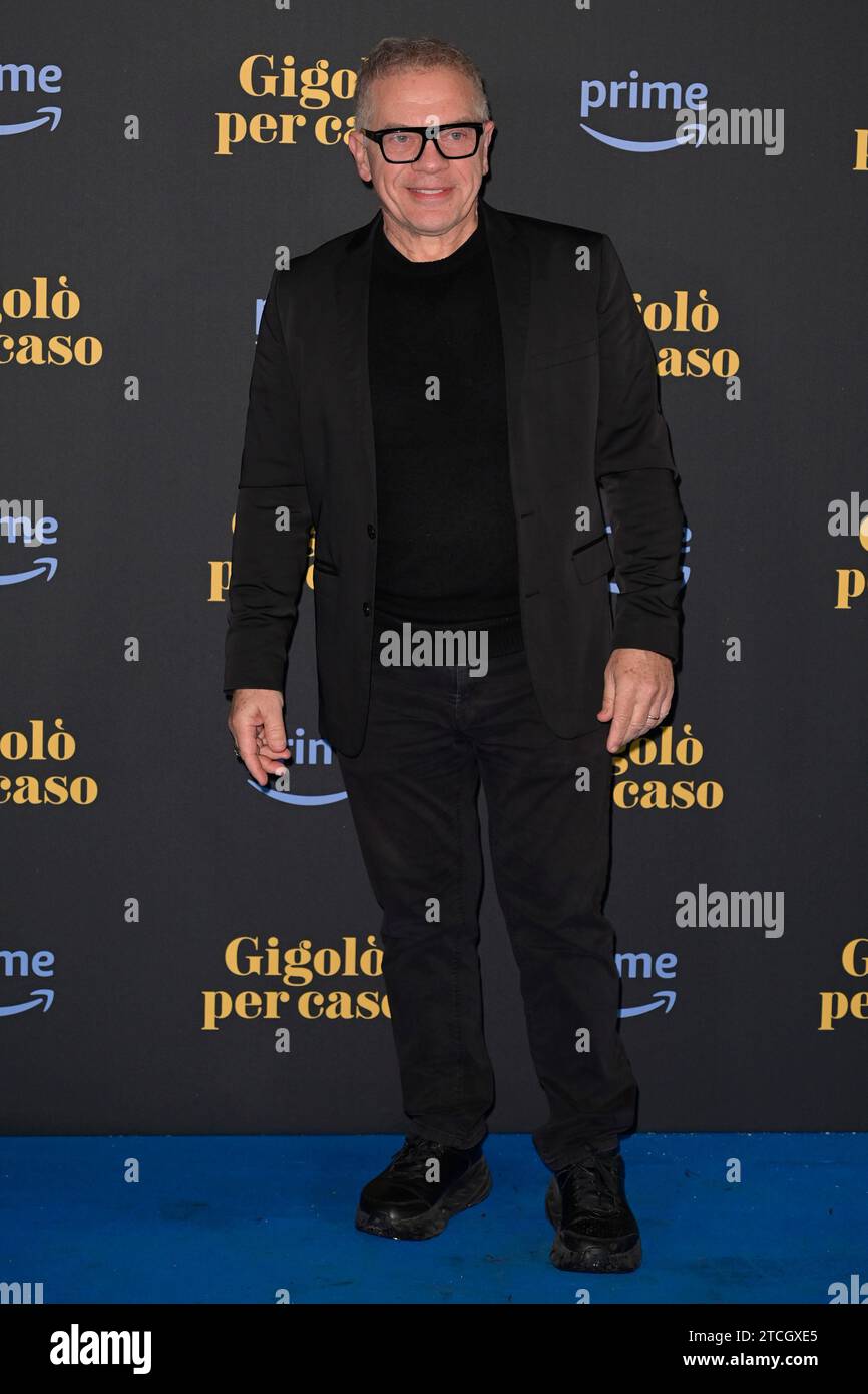 Rome, Italy. 12th Dec, 2023. Marco Marzocca attends the blu carpet of ...