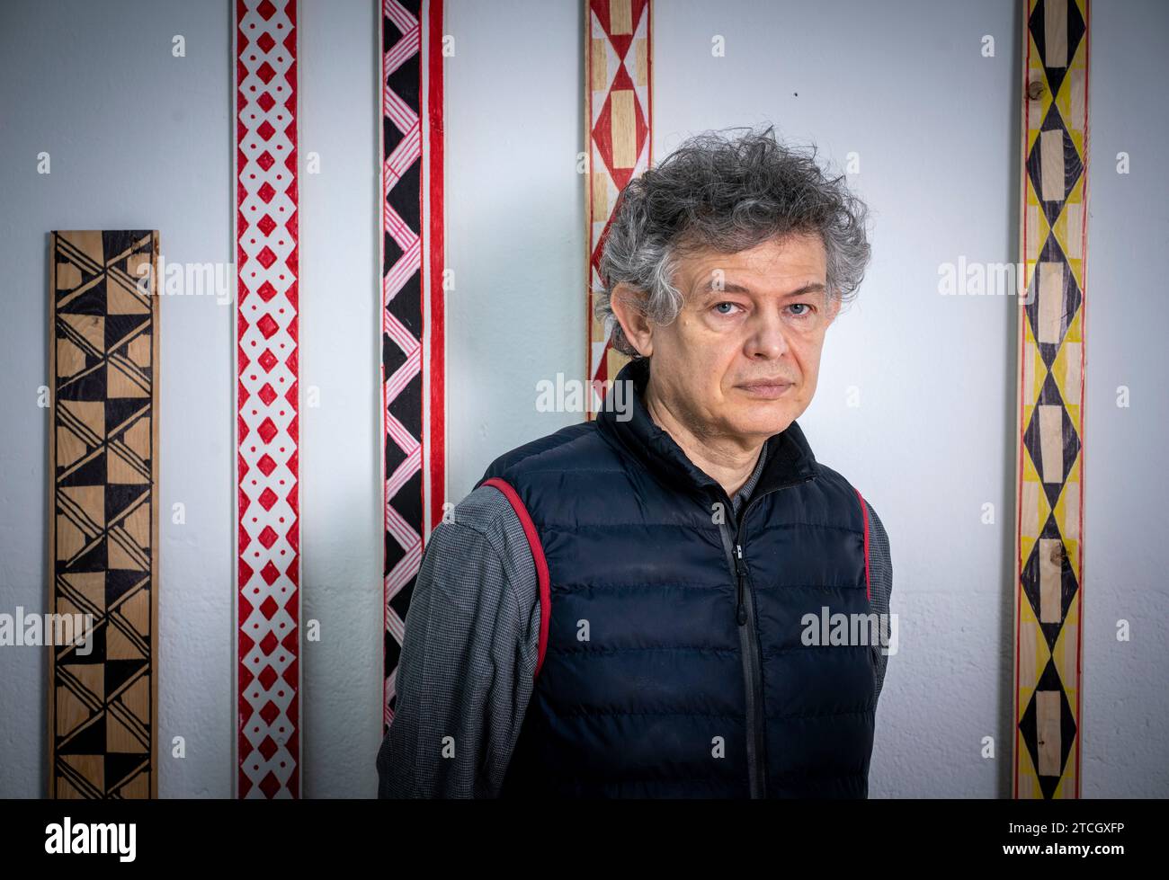 Madrid, 02/19/2021. Interview with the painter and photographer José ...