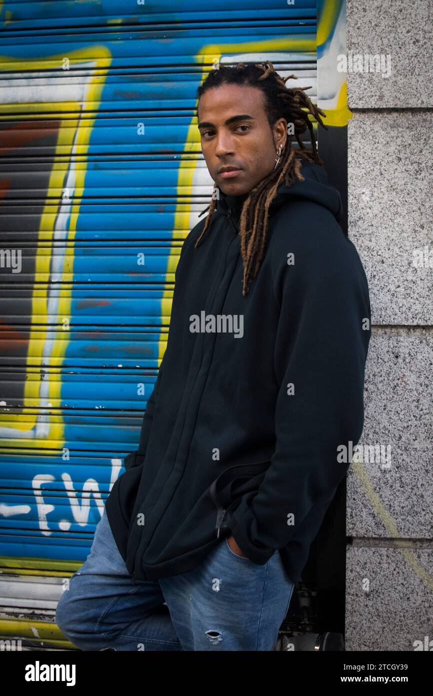Madrid, 02/23/2021. Interview with the Cuban singer Yotuel Romero ...