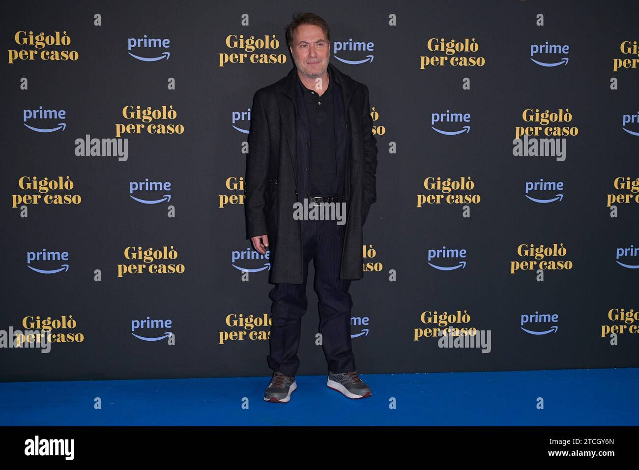 Rome, Italy. 12th Dec, 2023. Corrado Guzzanti attends the blu carpet of ...