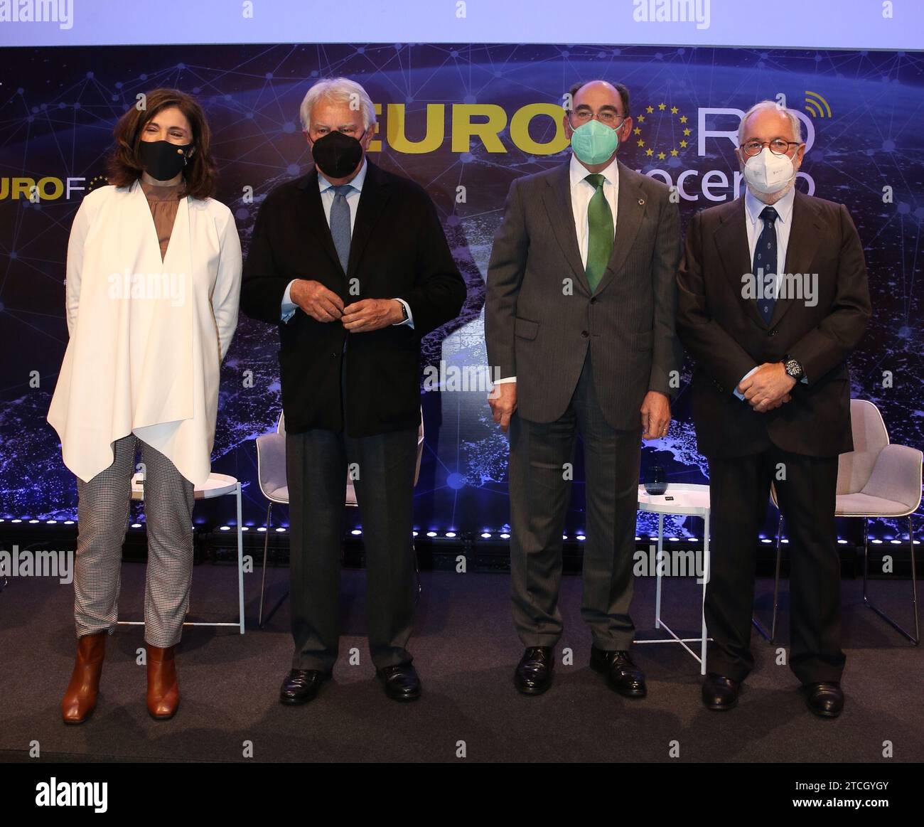 Madrid, 02/11/2021. Vocento Euroforum. European funds. Nadia Calviño ...