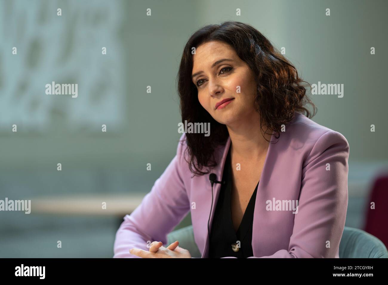 Madrid, 04/30/2021. Interview With Isabel Díaz Ayuso. Photo: Matías ...