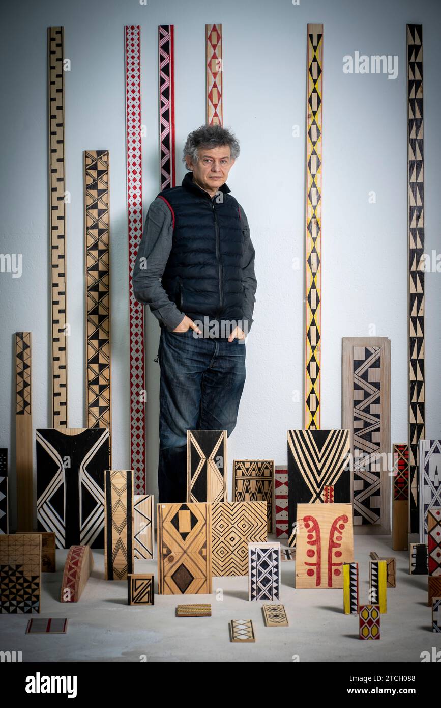 Madrid, 02/19/2021. Interview with the painter and photographer José ...