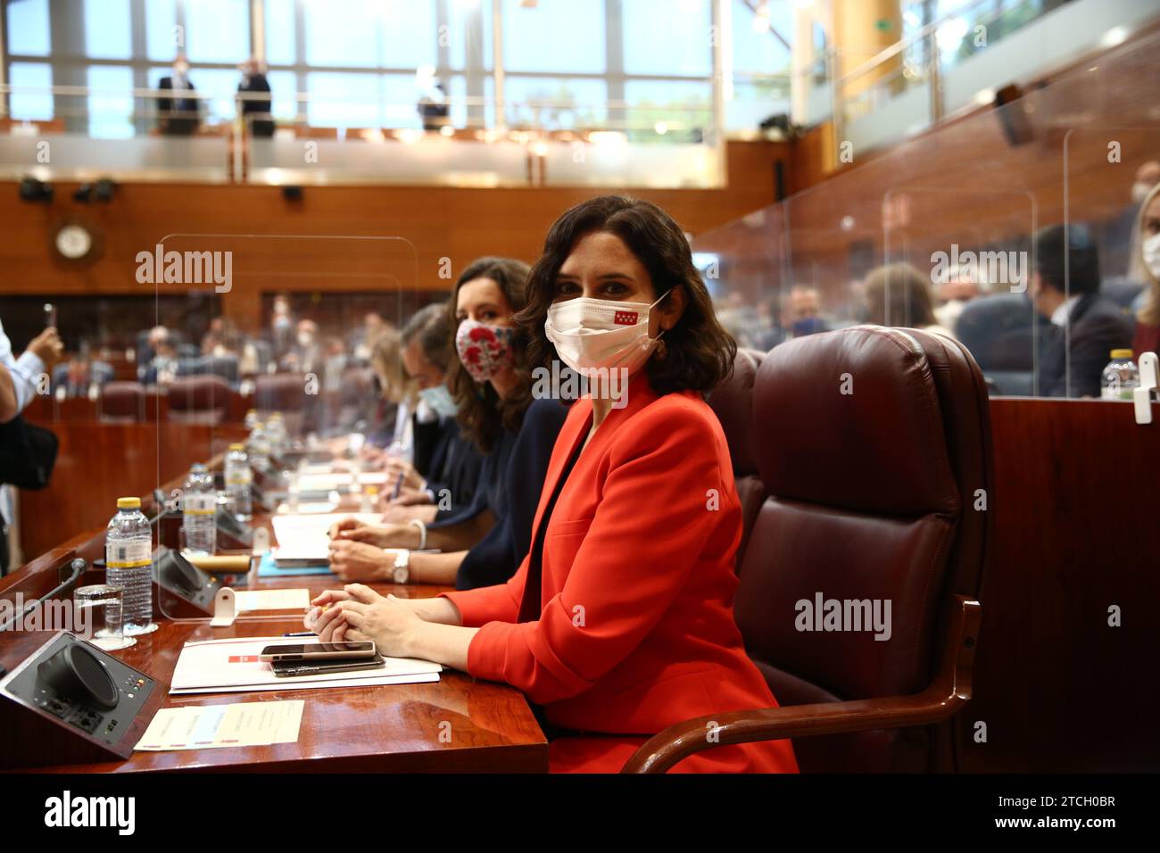 Madrid, 06/08/2021. Plenary session for the constitution and election ...