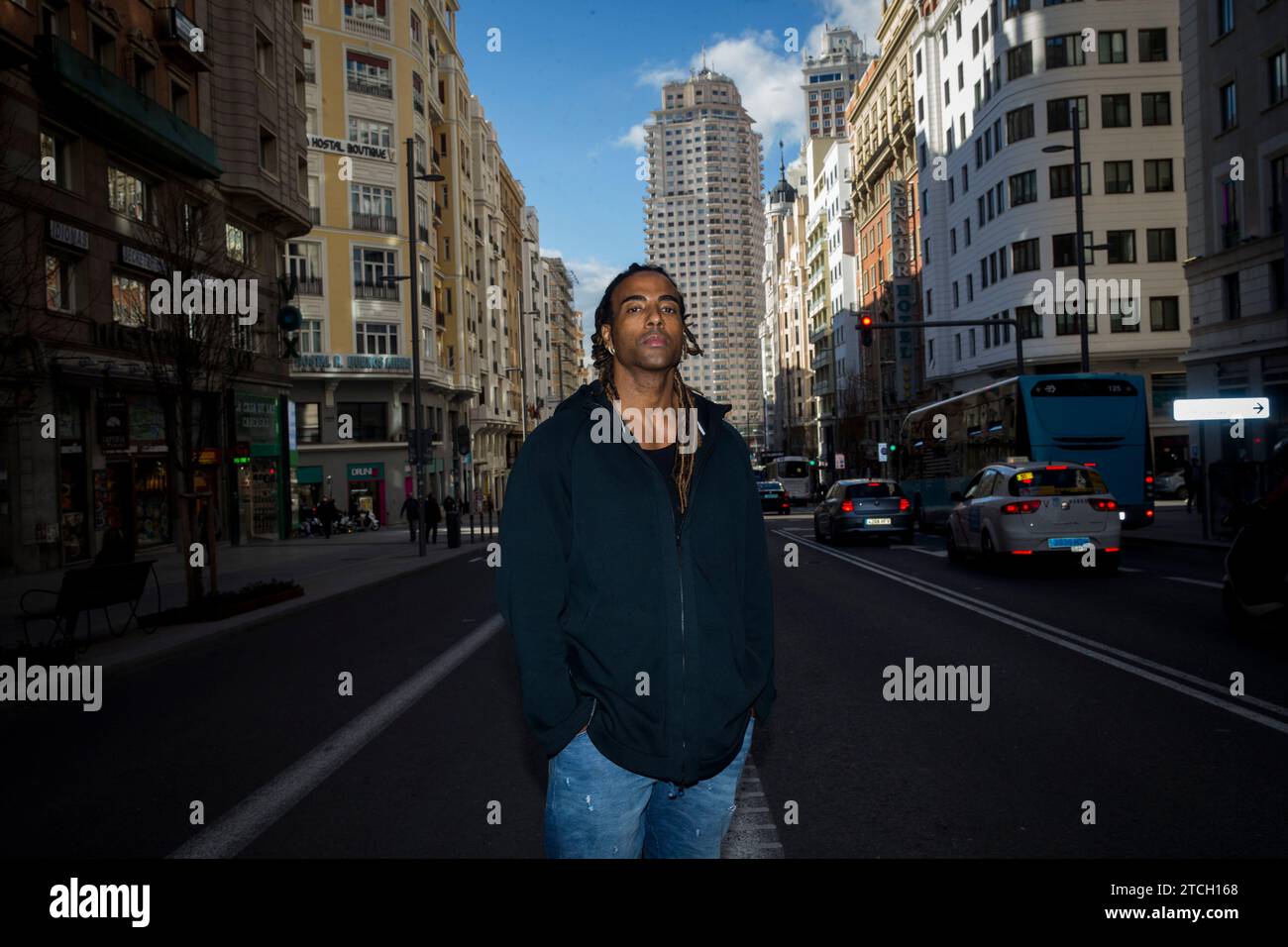 Madrid, 02/23/2021. Interview with the Cuban singer Yotuel Romero ...