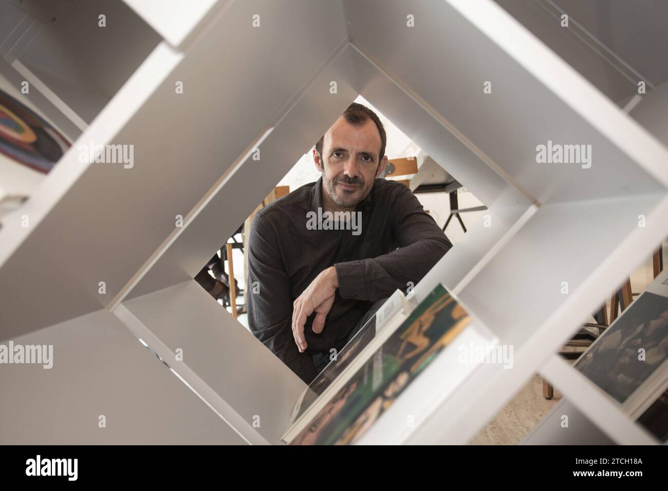 Seville, 03/14/2022. Photos of Isaac Rosa, who presents his novel ?A ...