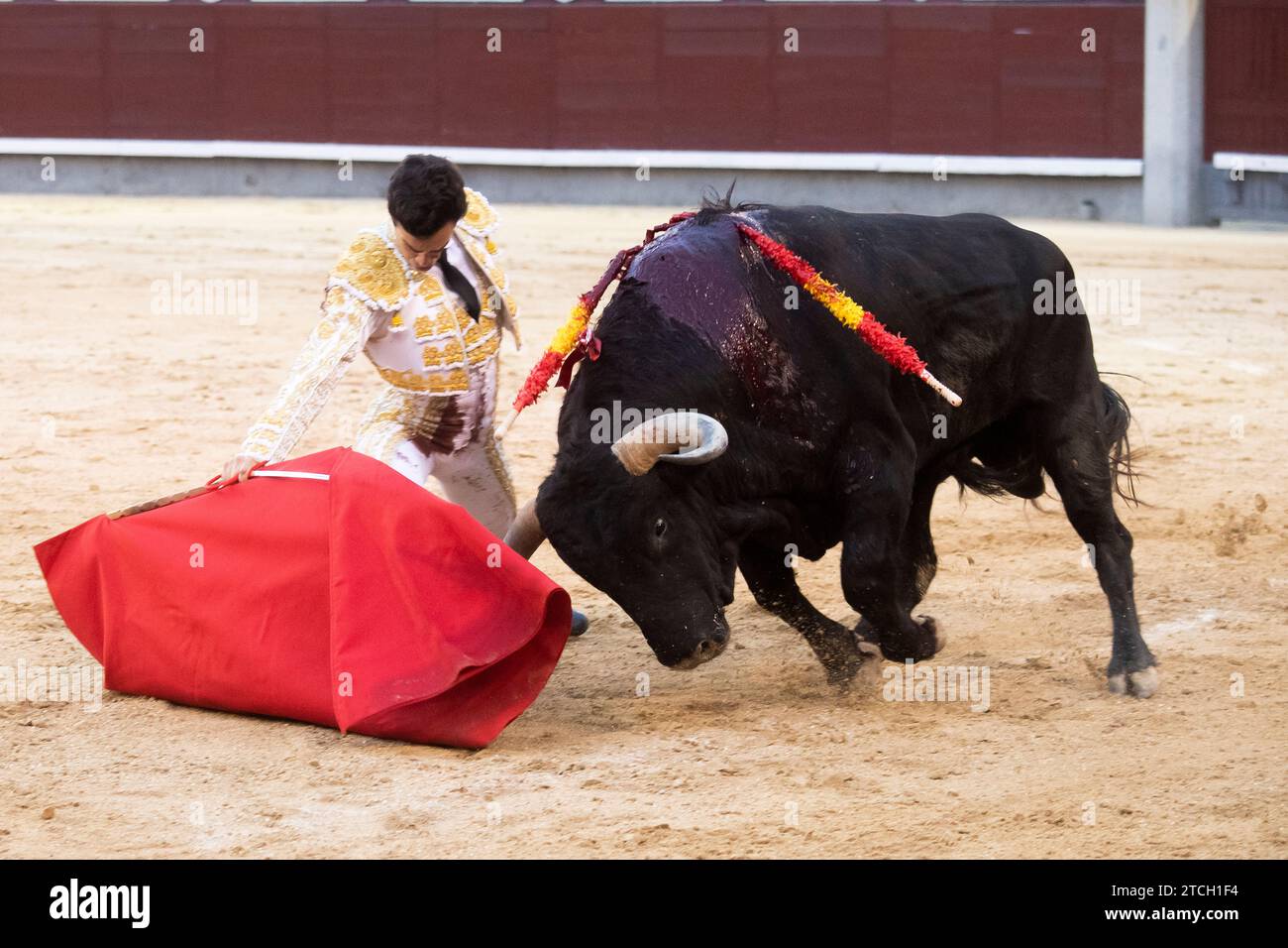 Madrid, 05/20/2022. Las Ventas bullring. Bullfight at the San Isidro ...
