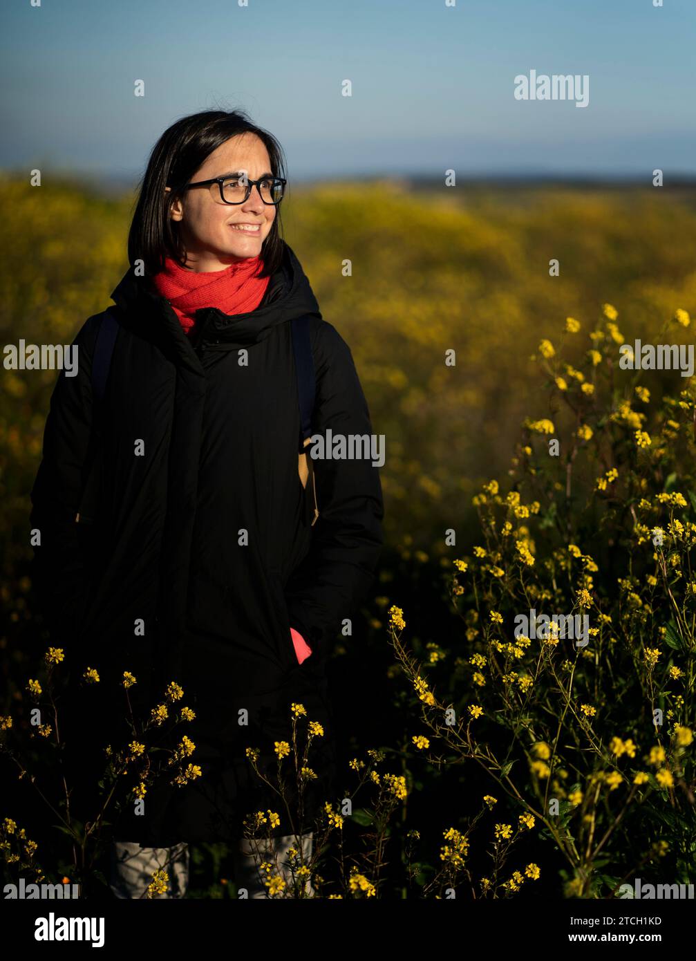 Peraleda de la Mata (Cáceres), 01/24/2022. Interview with Inés Martín ...