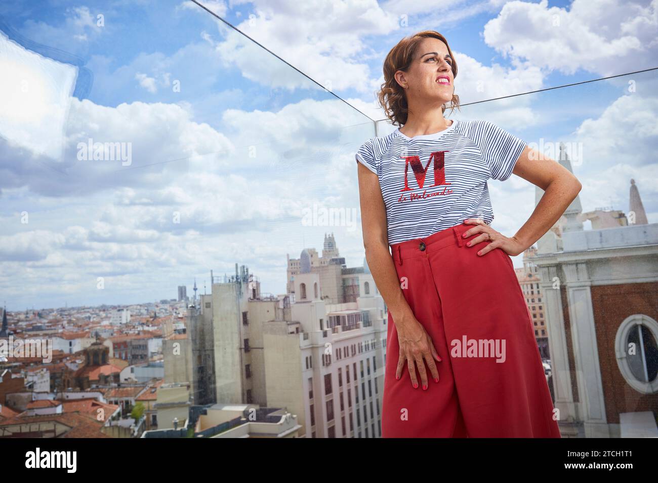 Madrid, 05/24/2022. Hotel Emperador, Gran Vía. Posed portraits of the ...