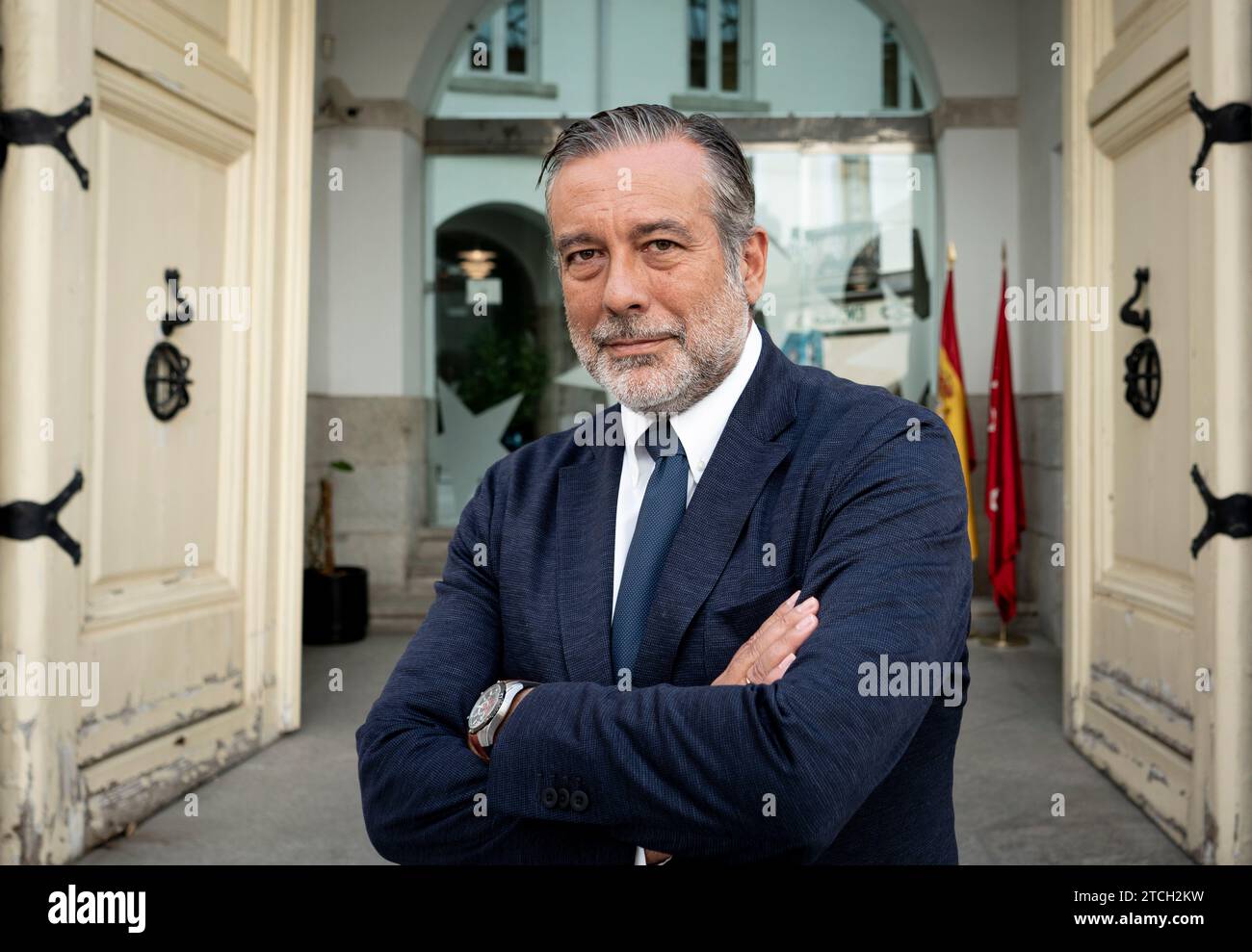 Madrid, 08/11/2021. Interview with Enrique López, Minister of Justice ...