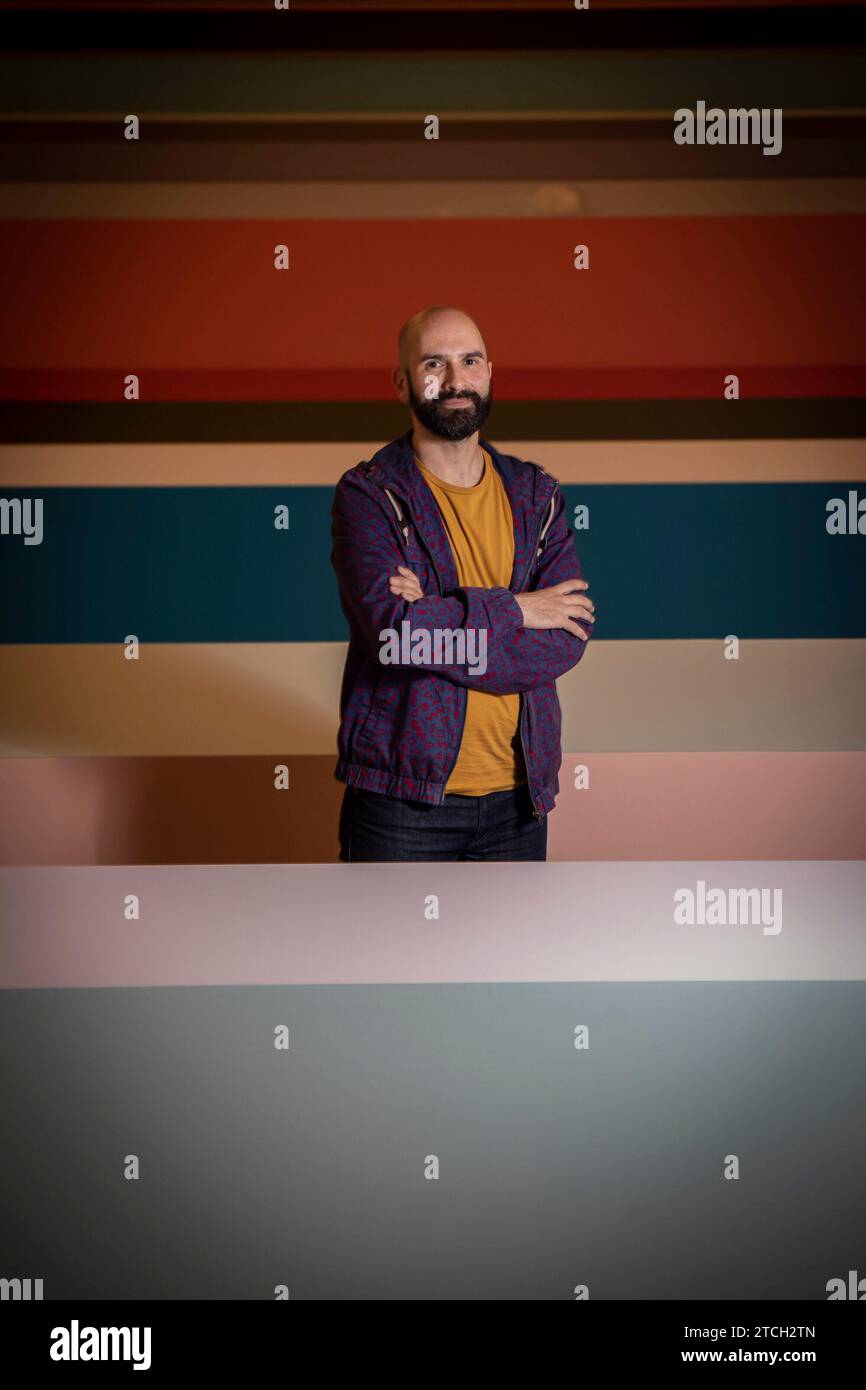 Madrid, 04/18/2022. Interview with Guillermo Mora. Photo: Isabel Permuy ...