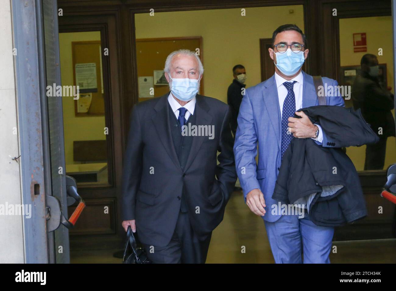 Seville, 04/21/2022. Arrival at the Courts of former Minister Bernat ...