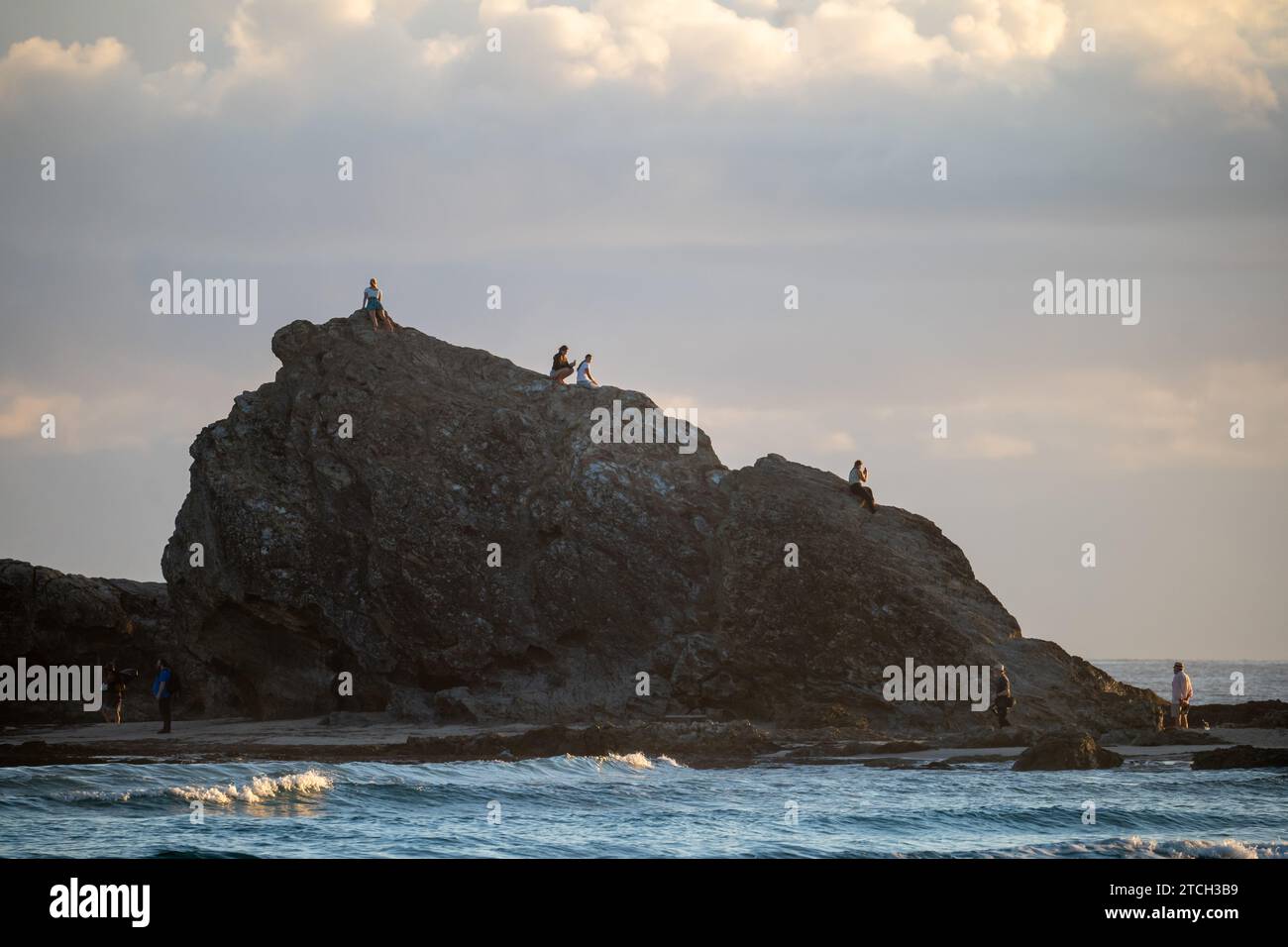 Snapper rocks gold coast sunset hi-res stock photography and images - Alamy