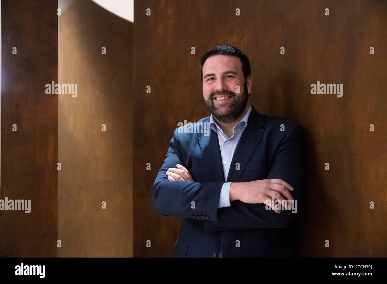 Madrid. 04/26/2022. Interview with EH Bildu deputy, Jon Iñarritu ...