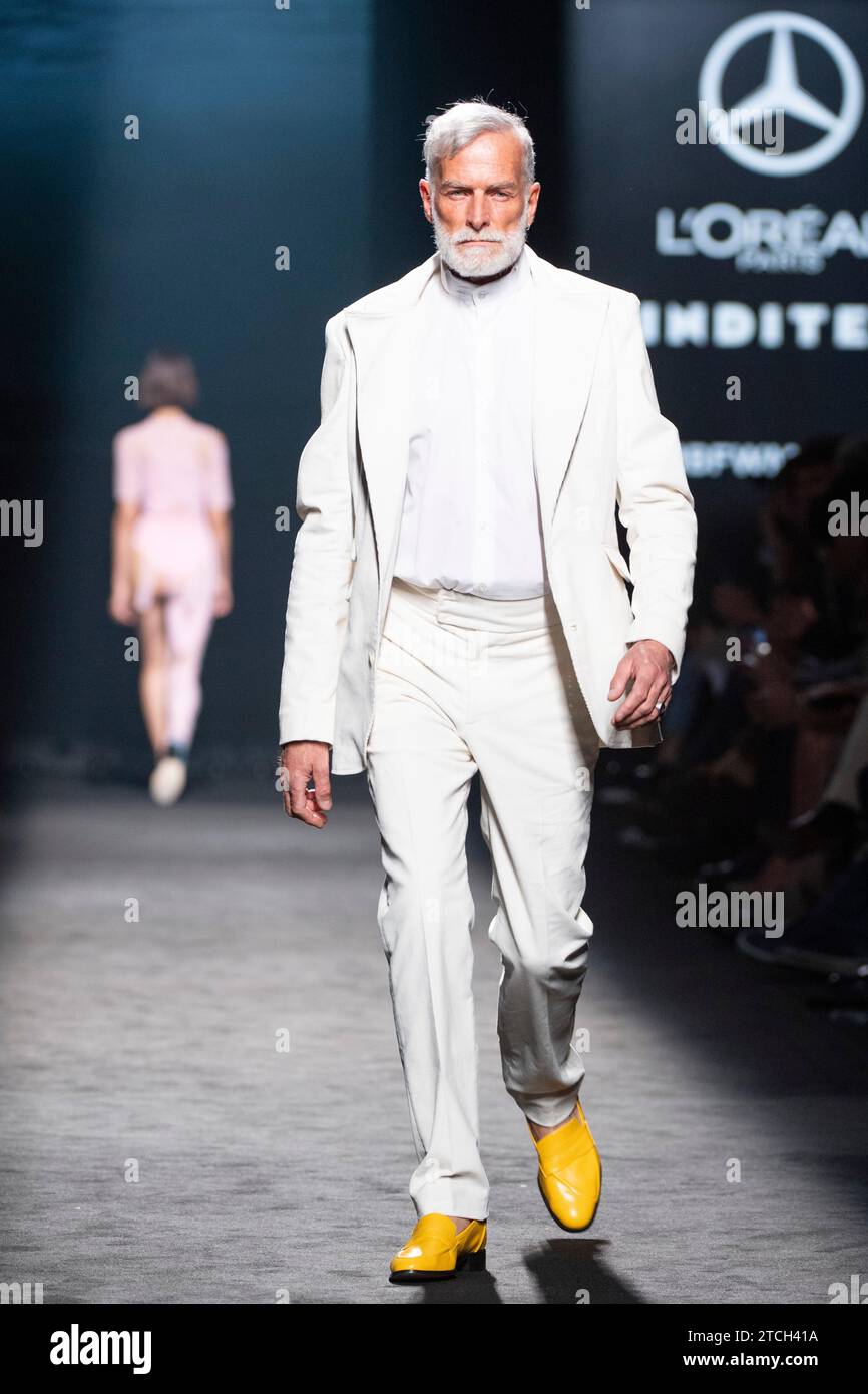 Madrid, 03/12/2022. Mercedes Benz Fasion Week. Otrura designer fashion ...