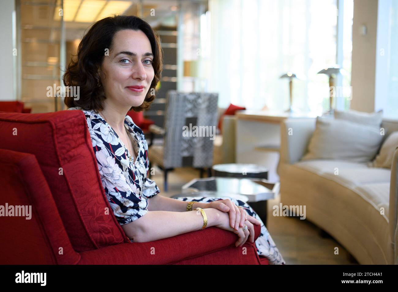 Barcelona, 06/09/2022. Portraits of France's first female imam Kahina ...