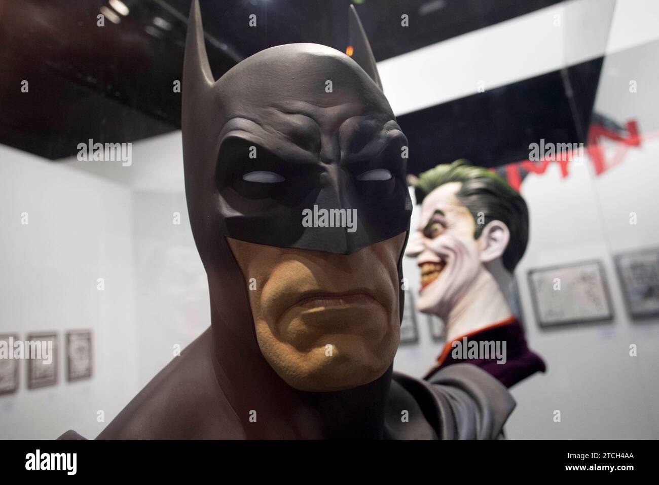 Madrid, 03/29/2016. DC Comics exhibition at the Fernán Gómez cultural ...