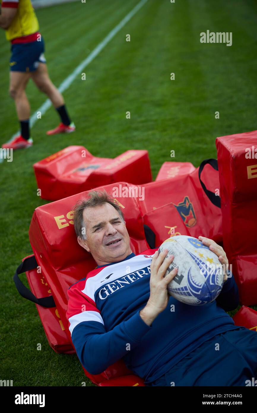 Madrid, 03/10/2022. Complutense University Stadium of Madrid. Posed ...