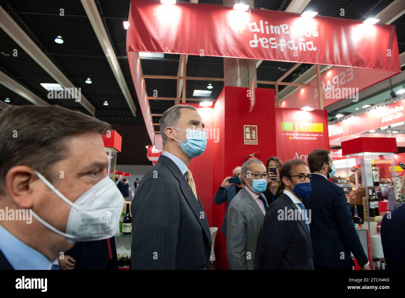 Barcelona, 04/04/2022. Inauguration of the 'Alimentaria 2022' Fair ...