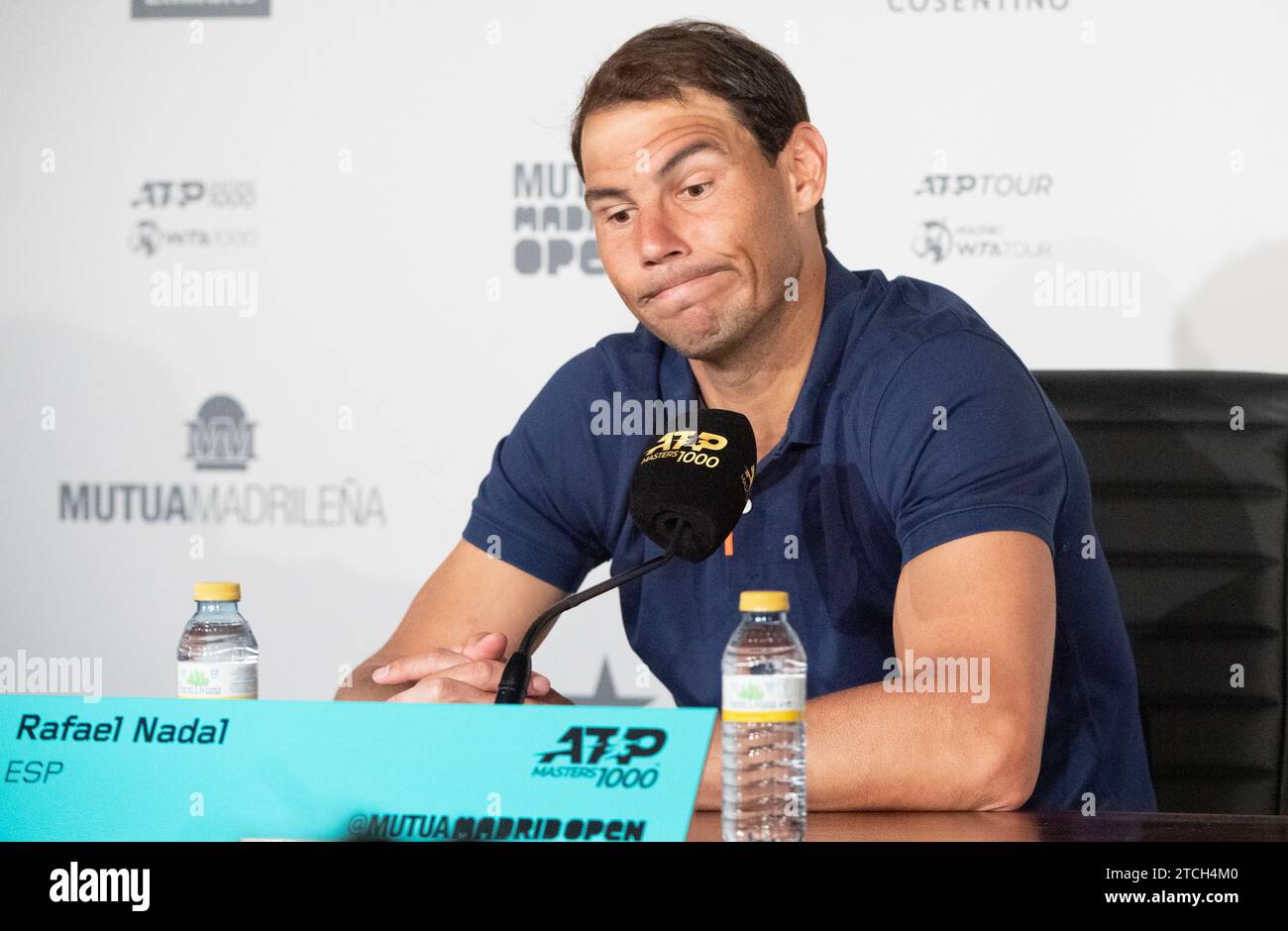Madrid, 05/01/2022. Mutua Madrid Open. Atp. Rafa Nadal's press ...