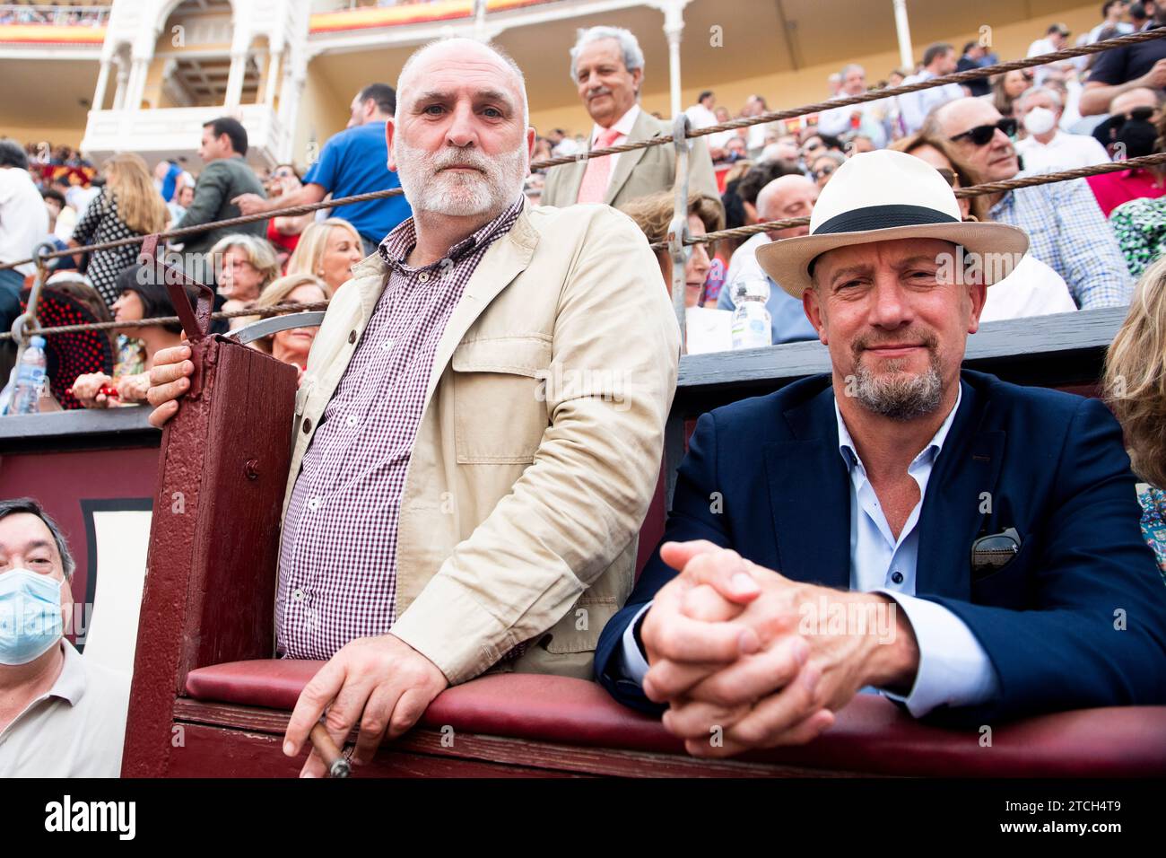 Madrid, 05/20/2022. Las Ventas bullring. Bullfight at the San Isidro ...