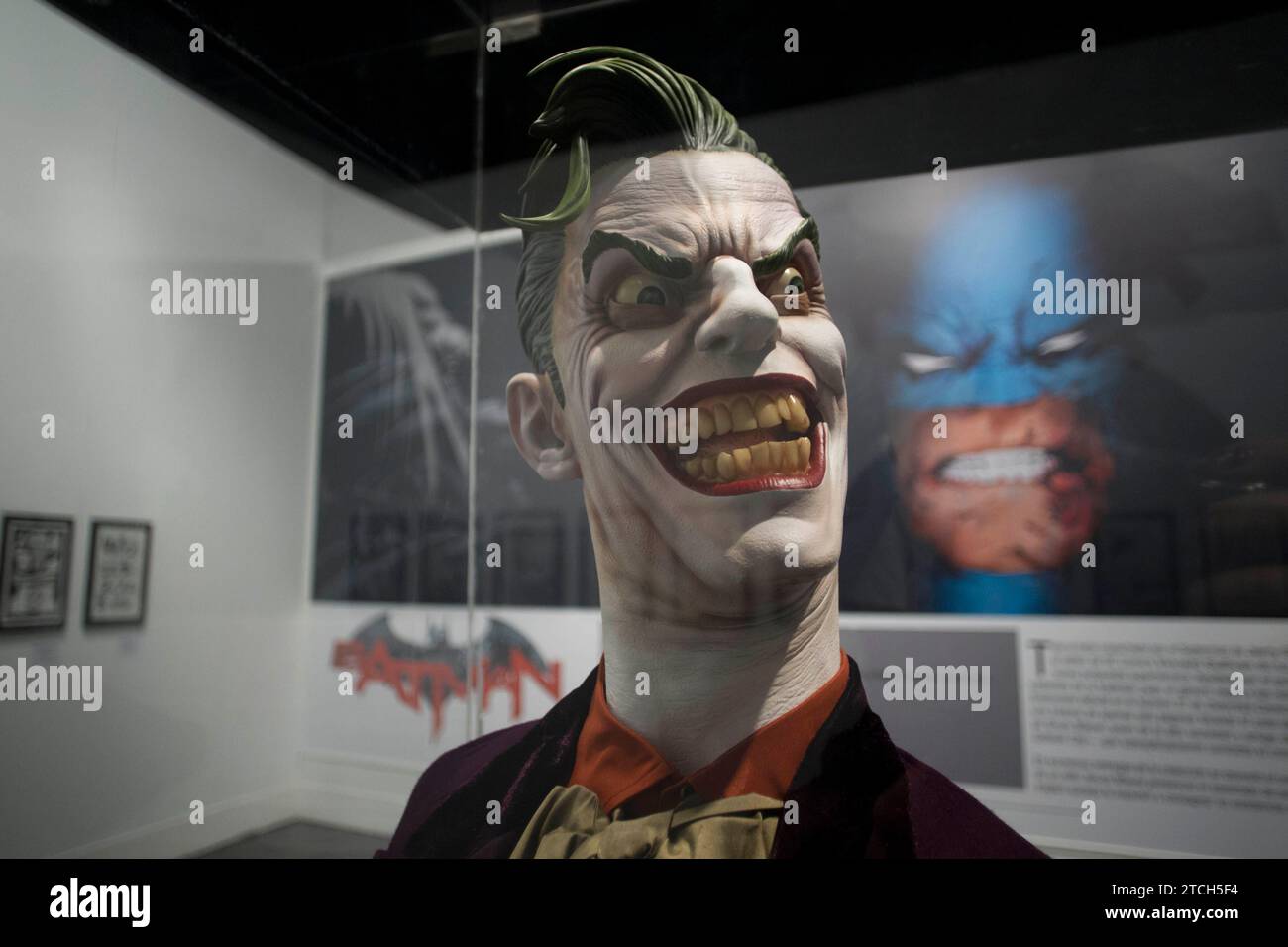 Madrid, 03/29/2016. DC Comics exhibition at the Fernán Gómez cultural ...