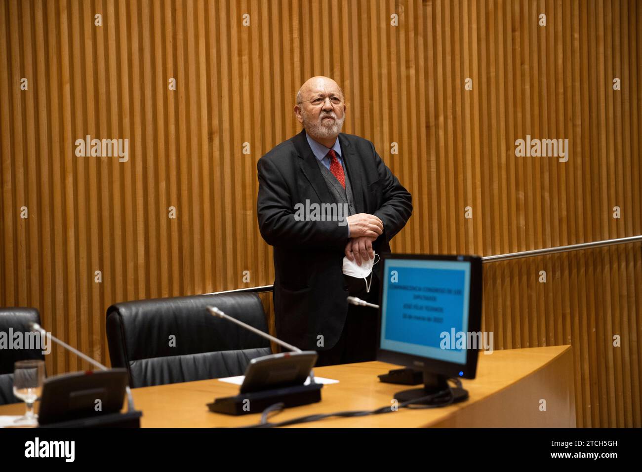 Madrid, 03/16/2022. José Félix Tezanos, president of Cis, in a ...