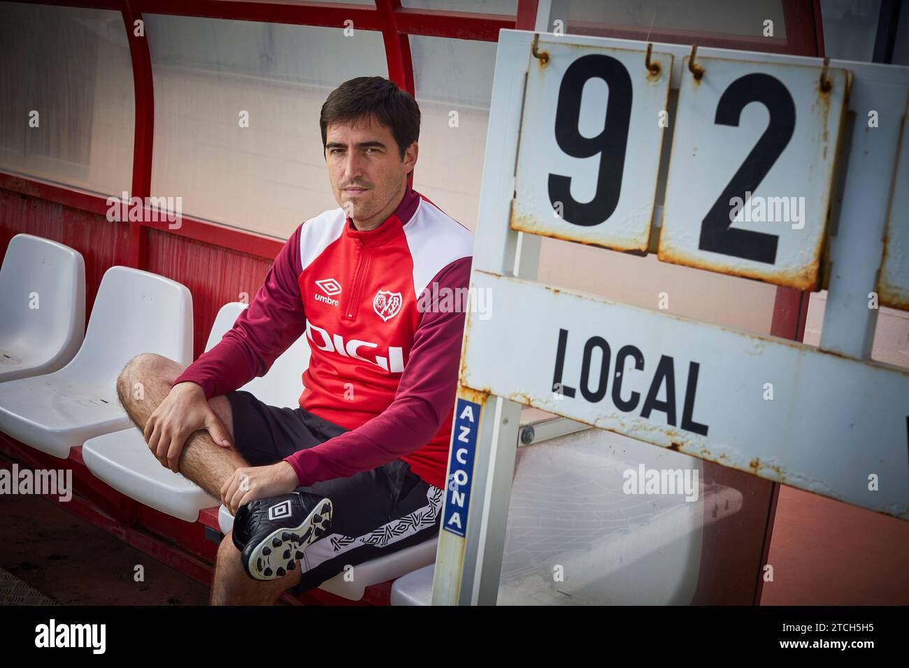 Madrid, 11/04/2021. Rayo Vallecano Sports City in the Ensanche de ...