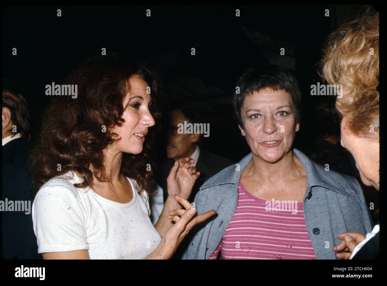 Madrid, 09/24/1976. Premiere of the play ?El Adefesio?. After the play ...