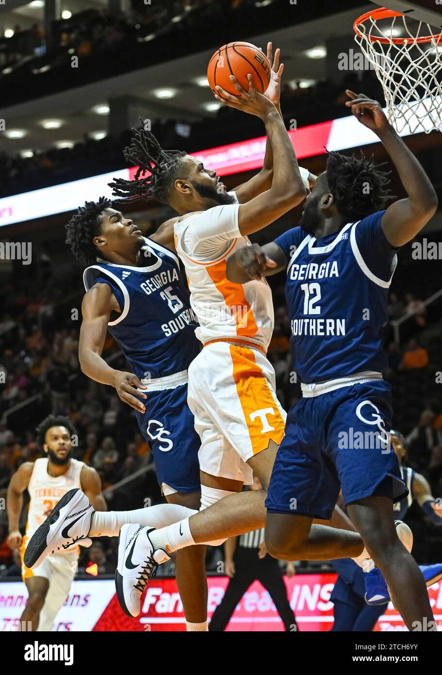 KNOXVILLE, TN - DECEMBER 12: Tennessee Volunteers forward Jonas Aidoo ...