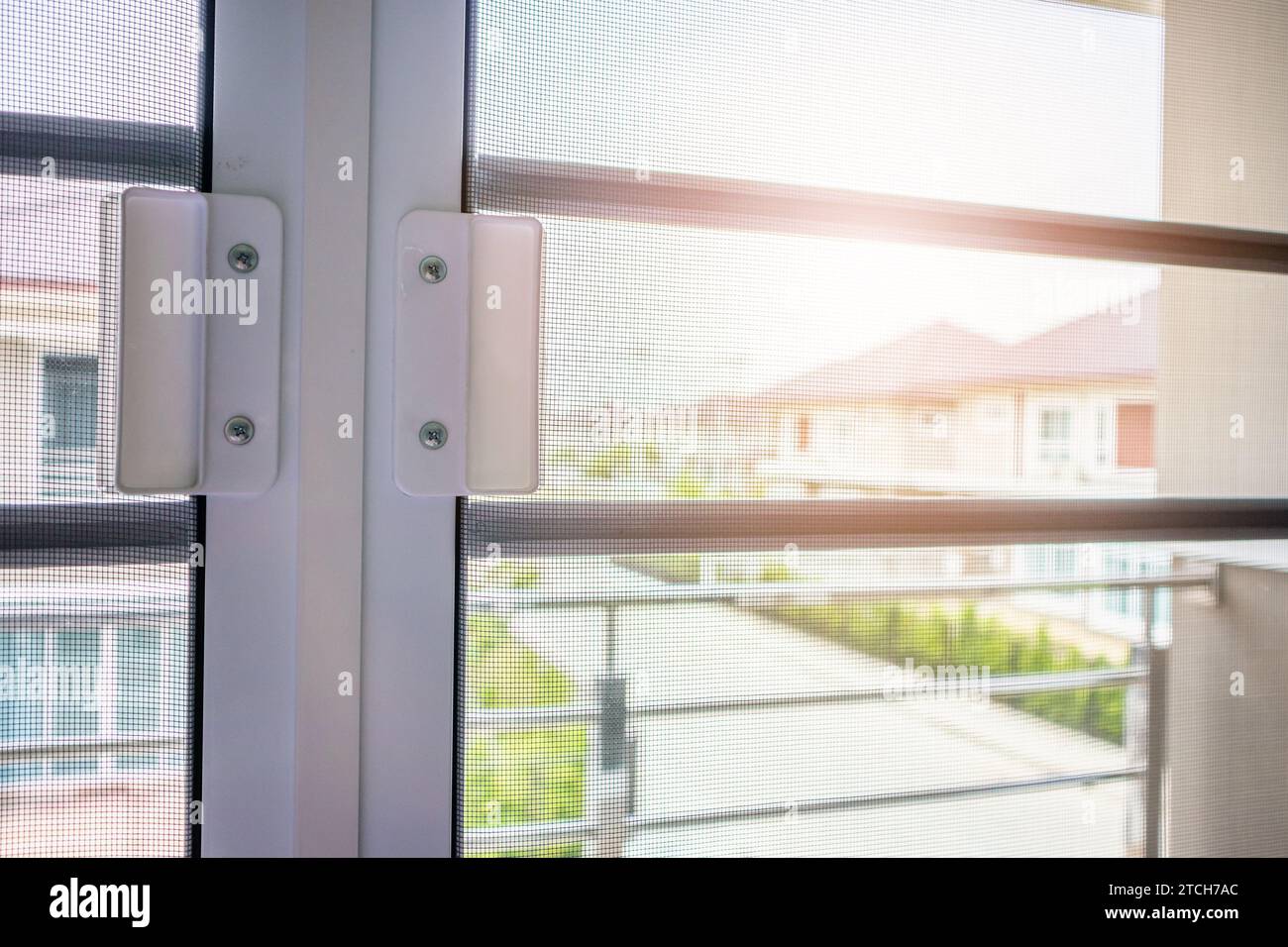 mosquito net wire screen on house window protection against insect ...