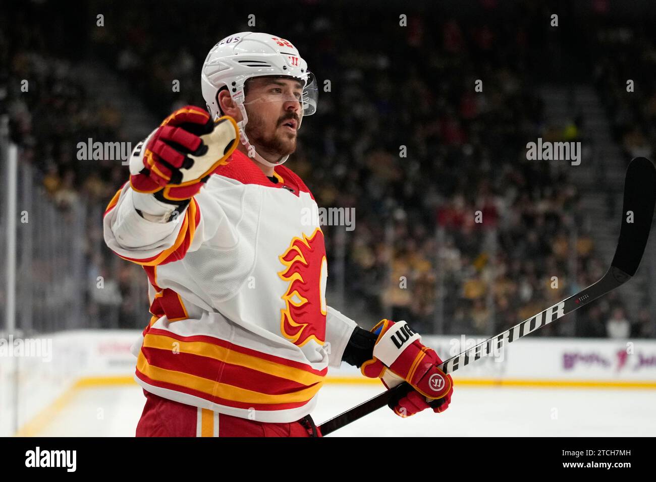 Calgary Flames defenseman MacKenzie Weegar (52) celebrates after ...