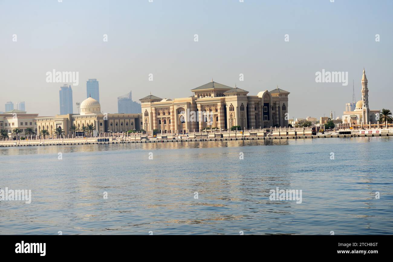 Government Media Bureau building in Sharjah, UAE Stock Photo - Alamy
