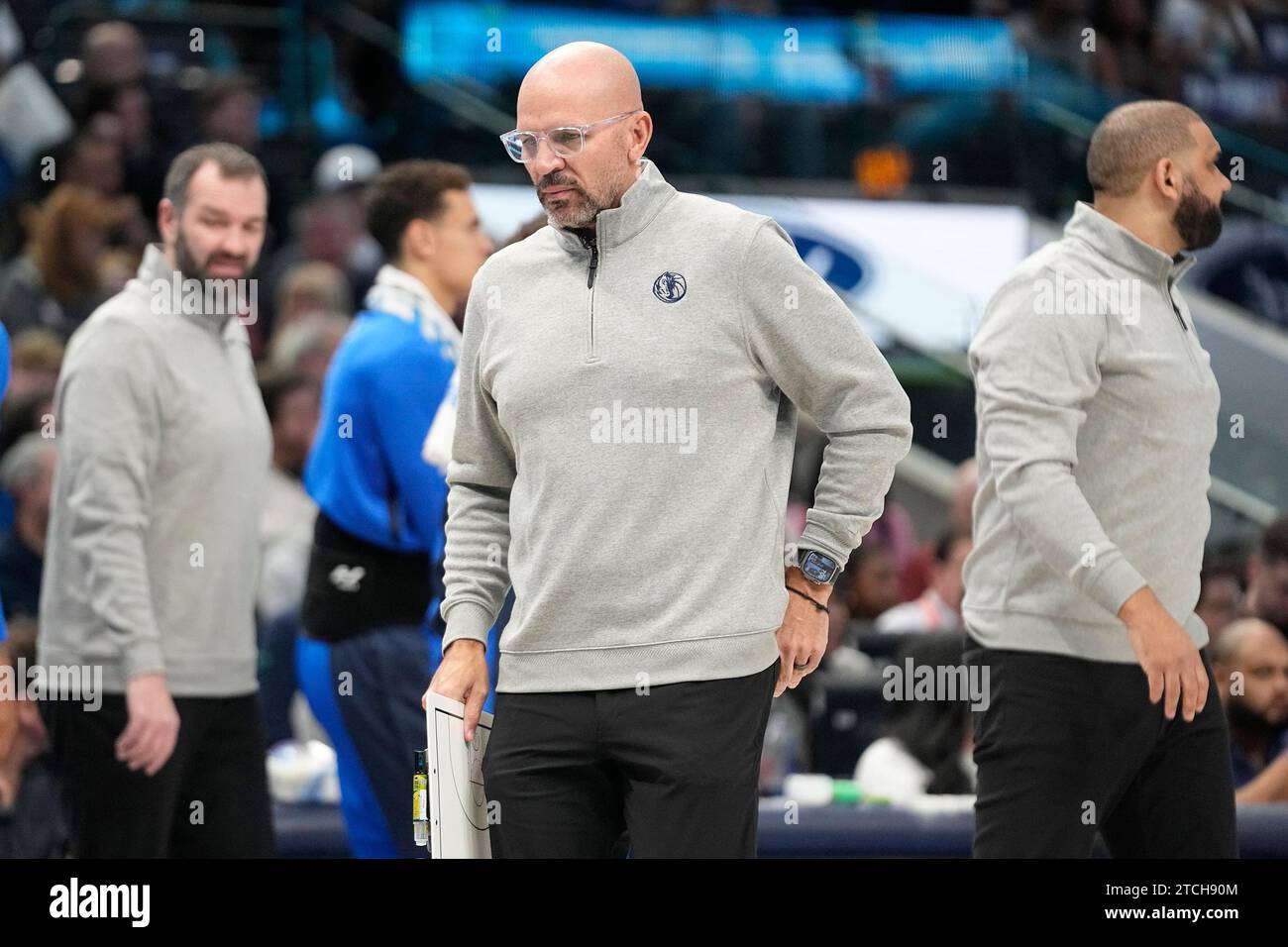 Dallas Mavericks head coach Jason Kidd during the first half of an NBA ...
