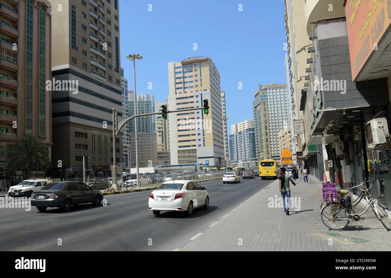Al Khan city center in Sharjah, UAE Stock Photo - Alamy