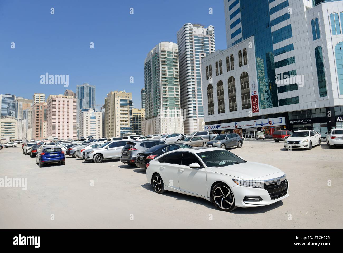 Large empty spaces which will turn into new buildings in Al Khan ...