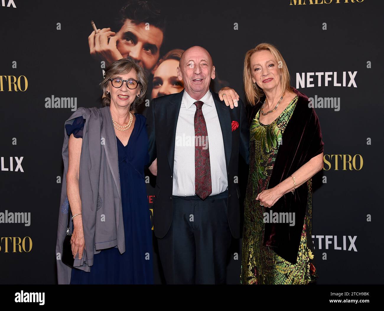 Beverly Hills, USA. 12th Dec, 2023. Nina Bernstein, Alexander Bernstein ...