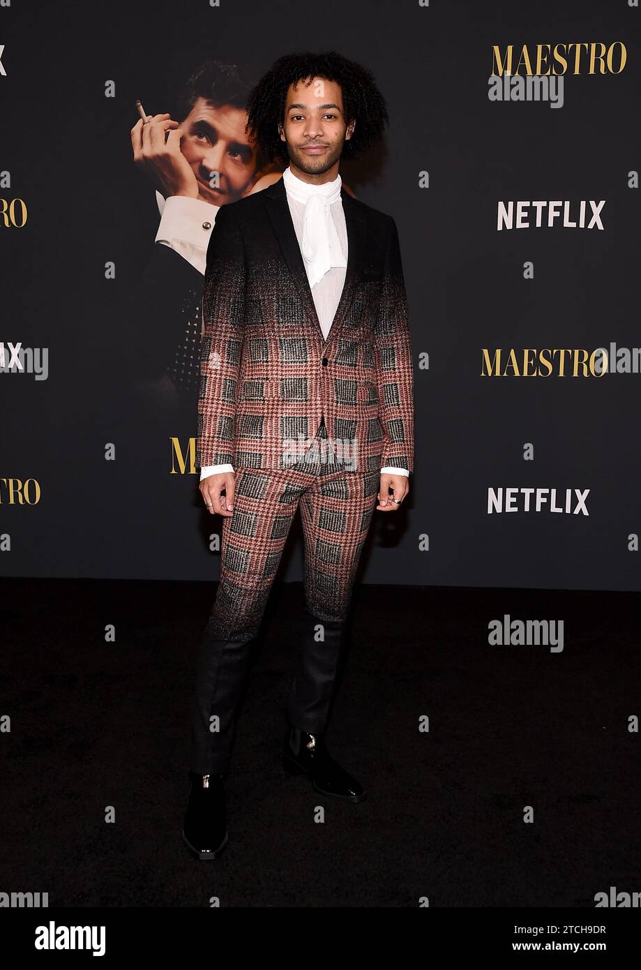 Beverly Hills, USA. 12th Dec, 2023. Jordan Dobson arriving at the Los ...