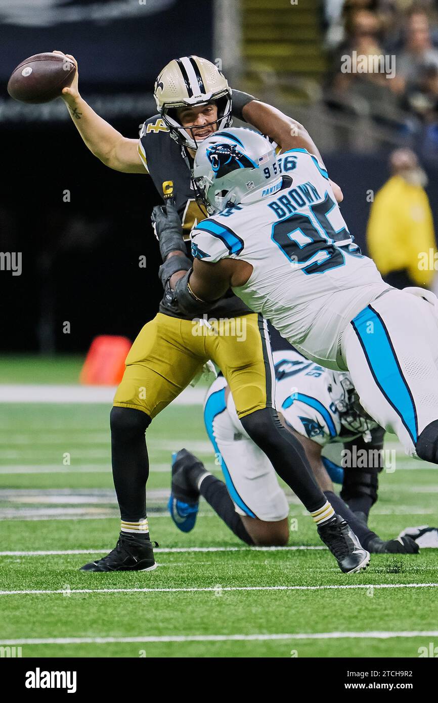 New Orleans, Louisiana, USA. 12th Dec, 2023. (front to back) Carolina ...