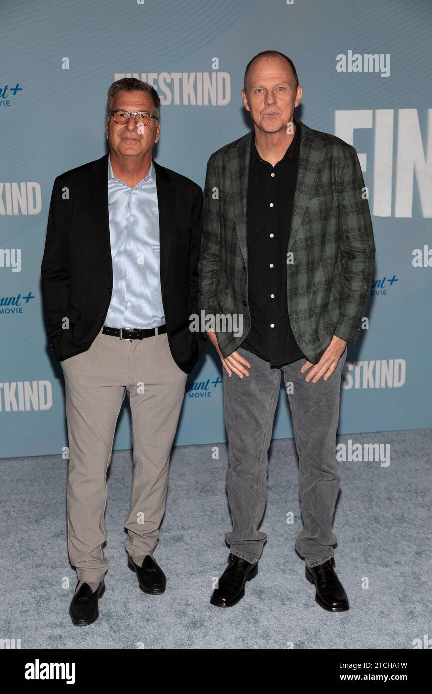Los Angeles, USA. 12th Dec, 2023. Gary Foster and Brian Helgeland ...