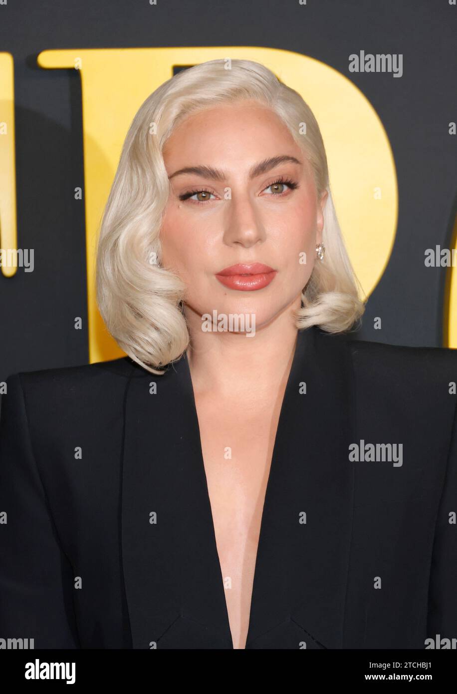 Los Angeles, Ca. 12th Dec, 2023. Lady Gaga at the LA Special screening ...