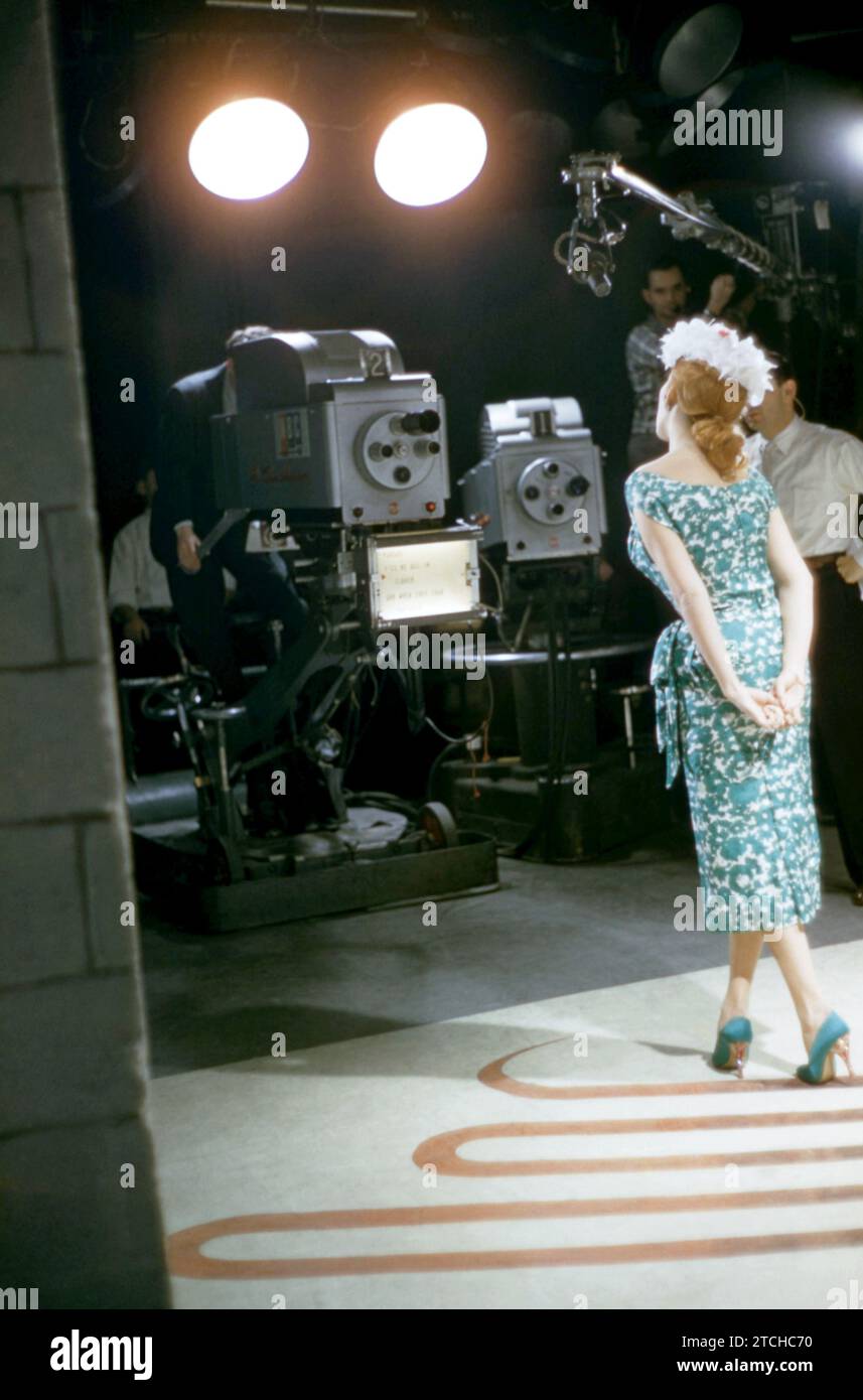 APRIL 23: American singer and actress Abbe Lane performs on stage ...
