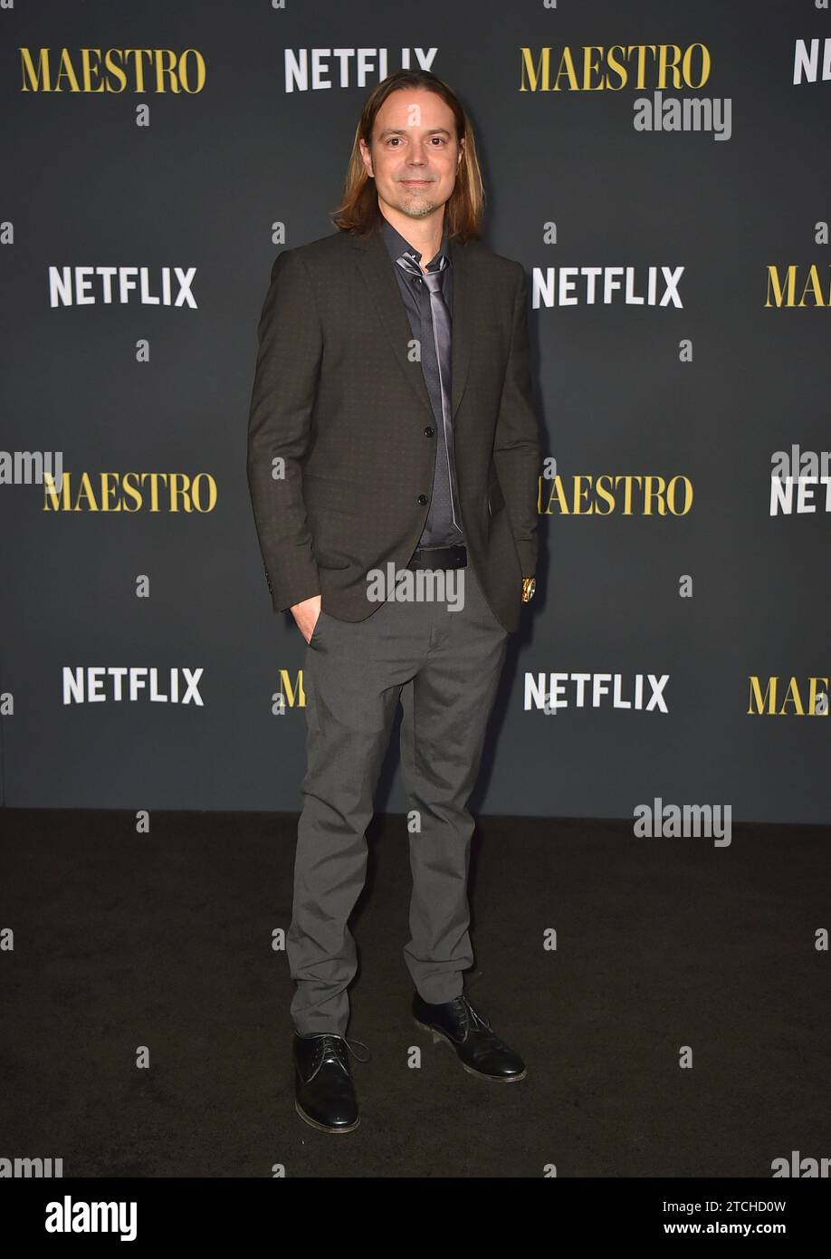 Jason Ruder arrives at a special screening of "Maestro" on Tuesday, Dec ...