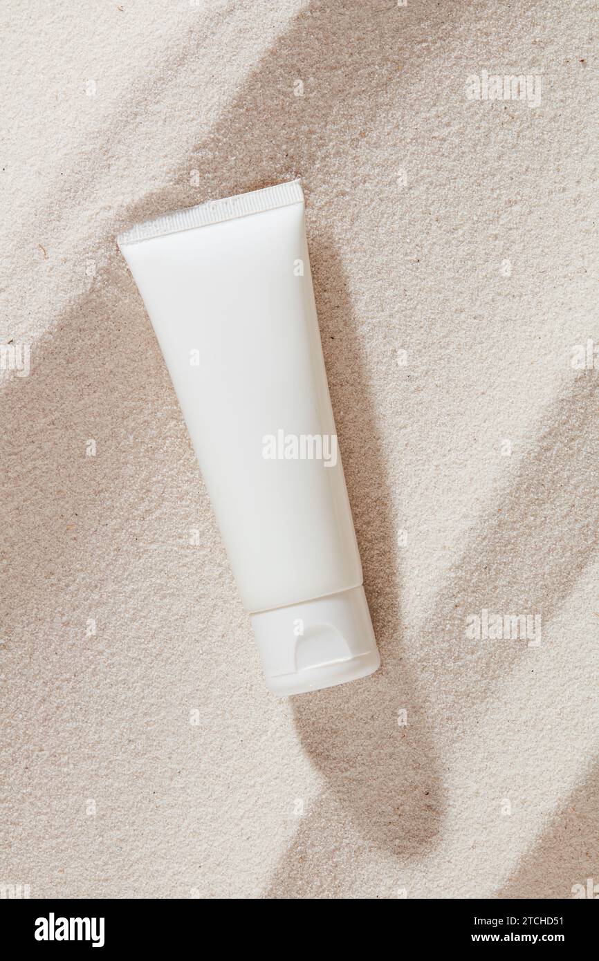Nature-inspired tube holds essential moisturizing cream. Perfect for ...