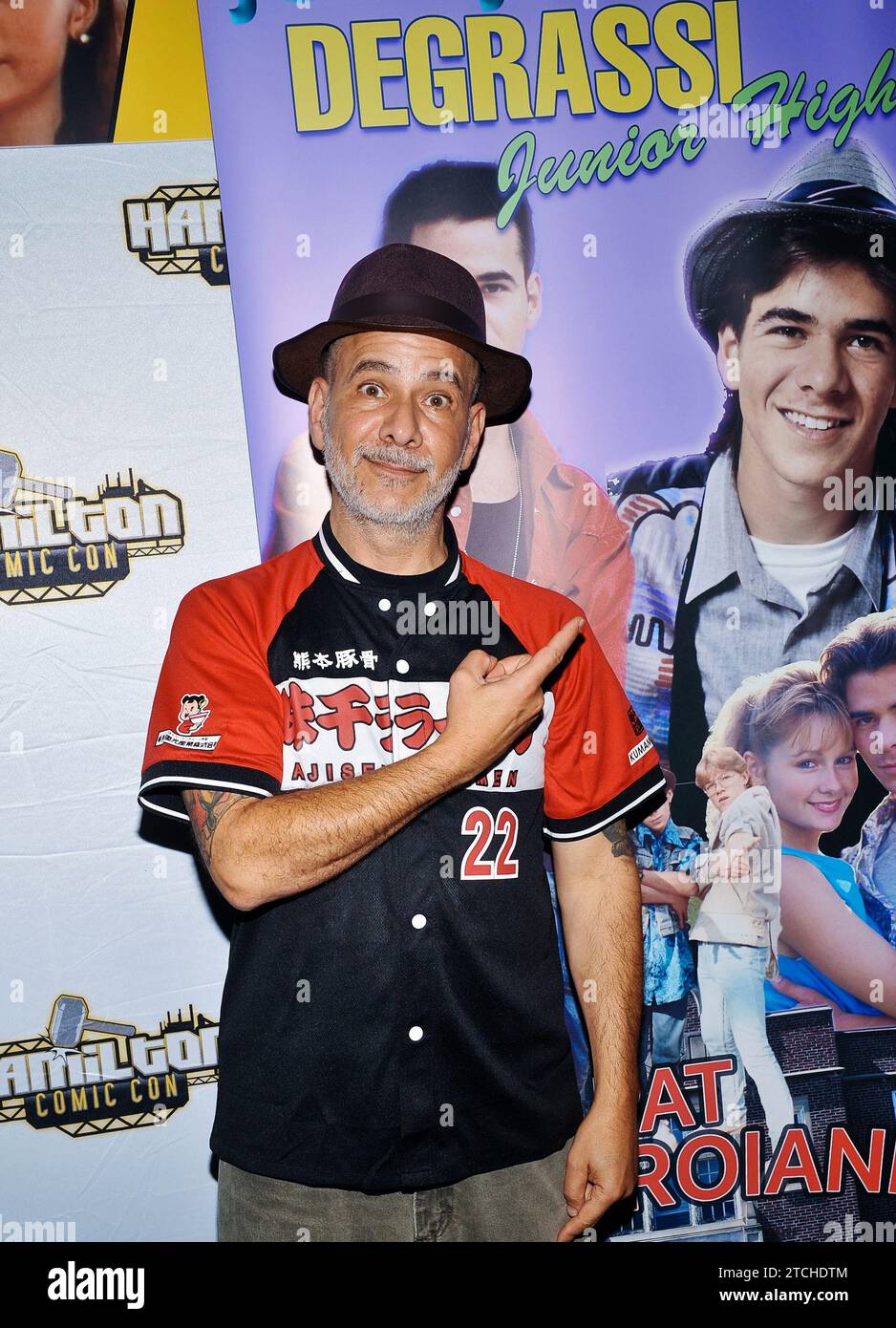 23 October 2023 - Hamilton, Ontario, Canada. Actor Pat Mastroianni ...