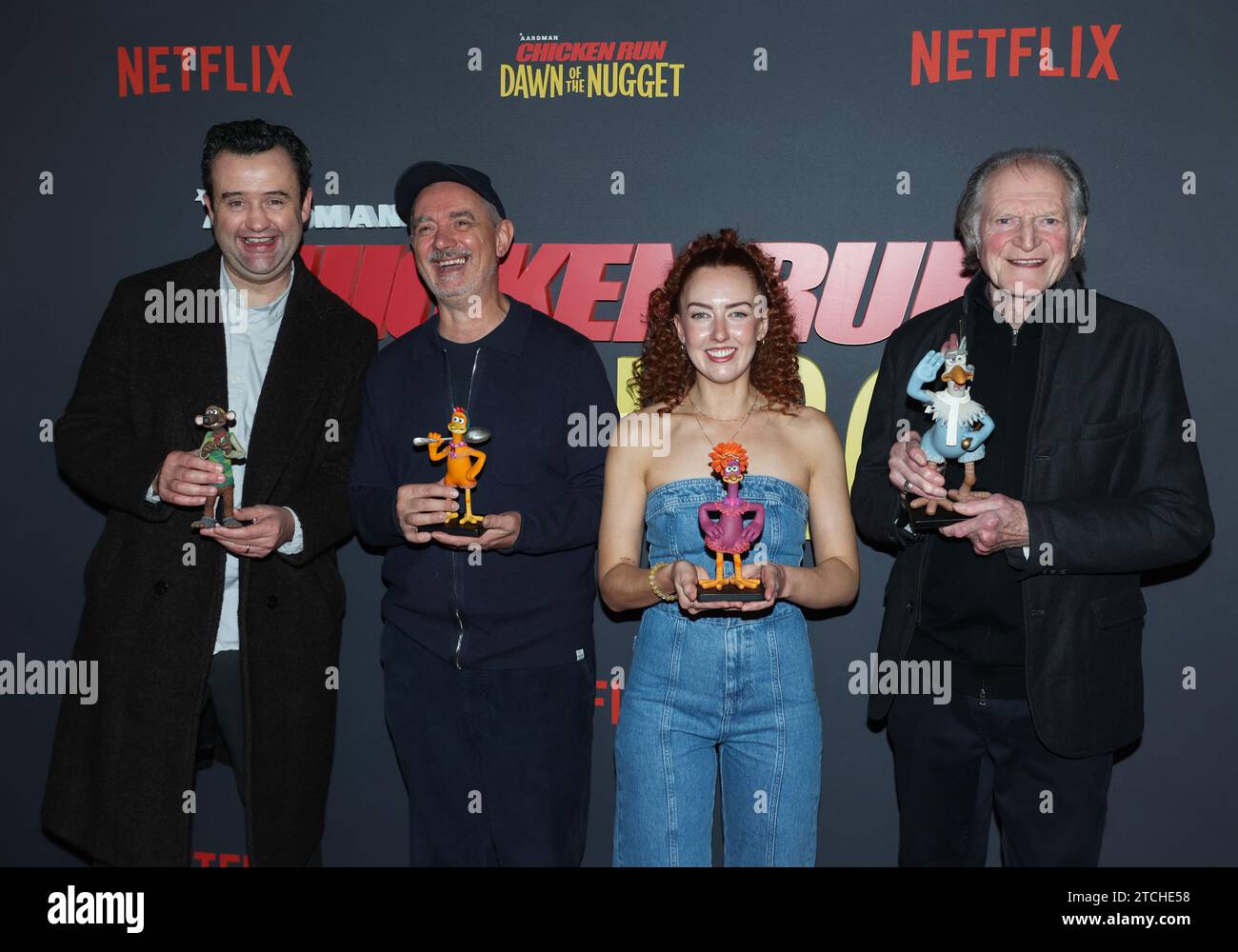 London, UK. 10th Dec, 2023. Daniel Mays, Sam Fell, Josie Sedgwick ...